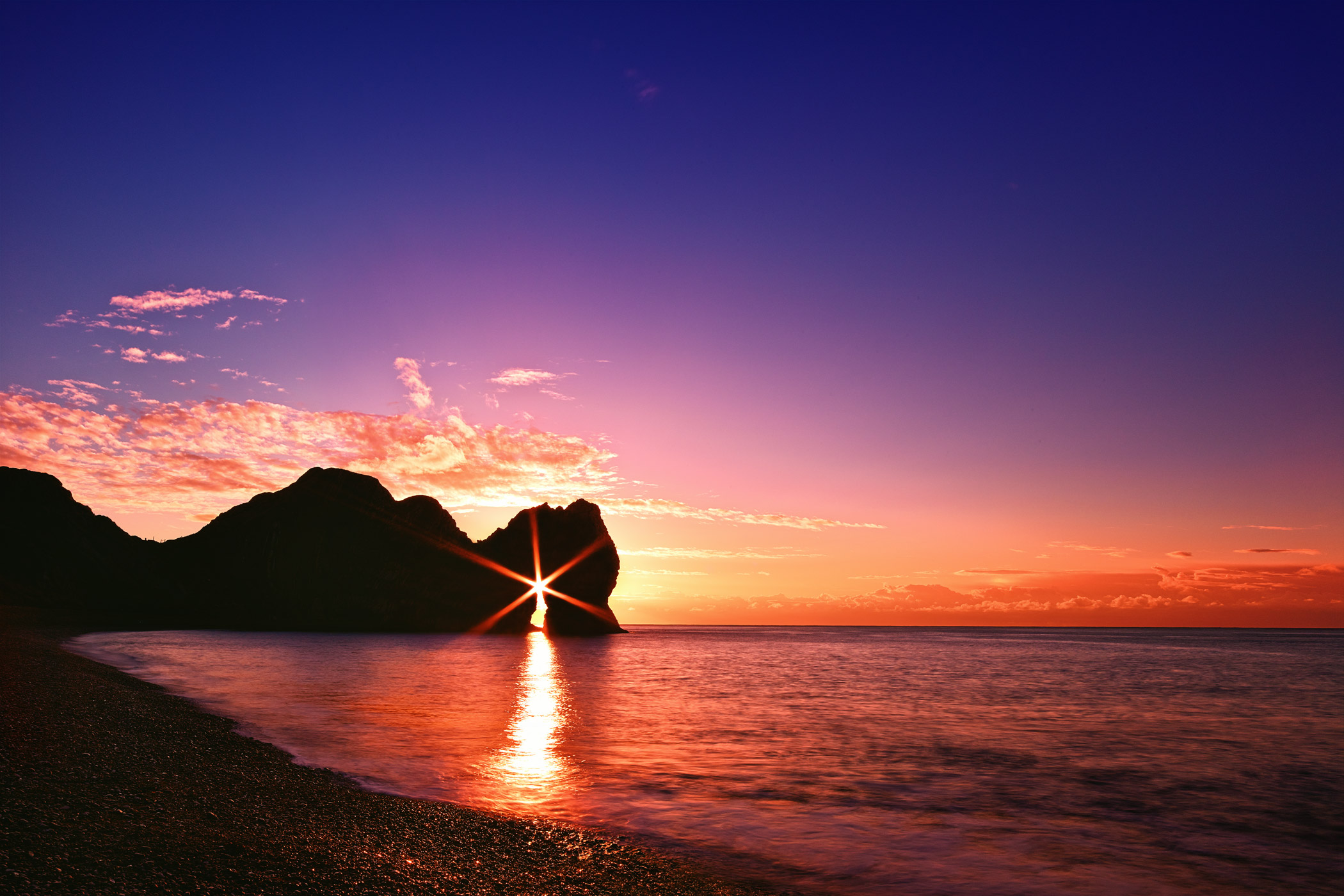 Durdle Door Sunrise - Golden Arches on the Jurassic Coast